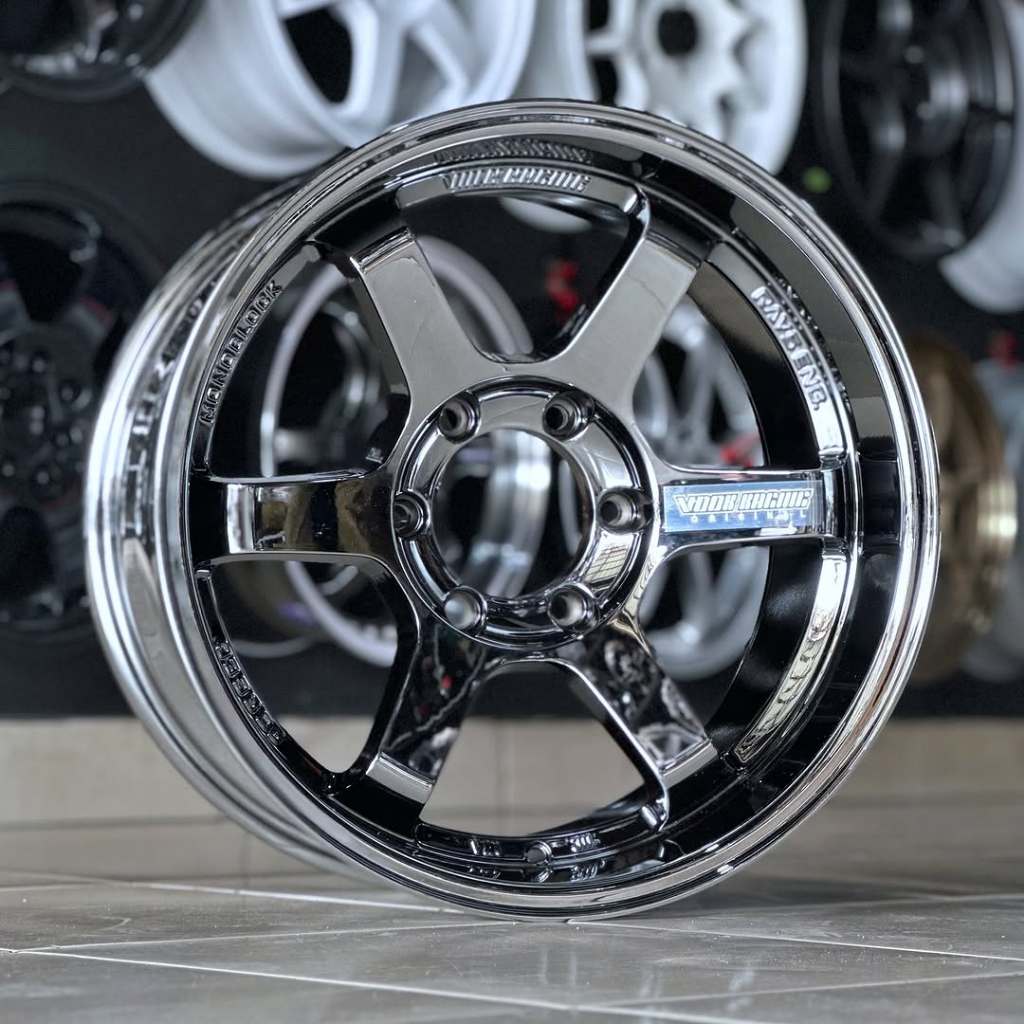 Jual Velg Mobil Ring 18 | Velg Volkrays TE37 SL Ring 18 Lebar 9 Pcd 6x139.7 Et 0 Warna Black ...