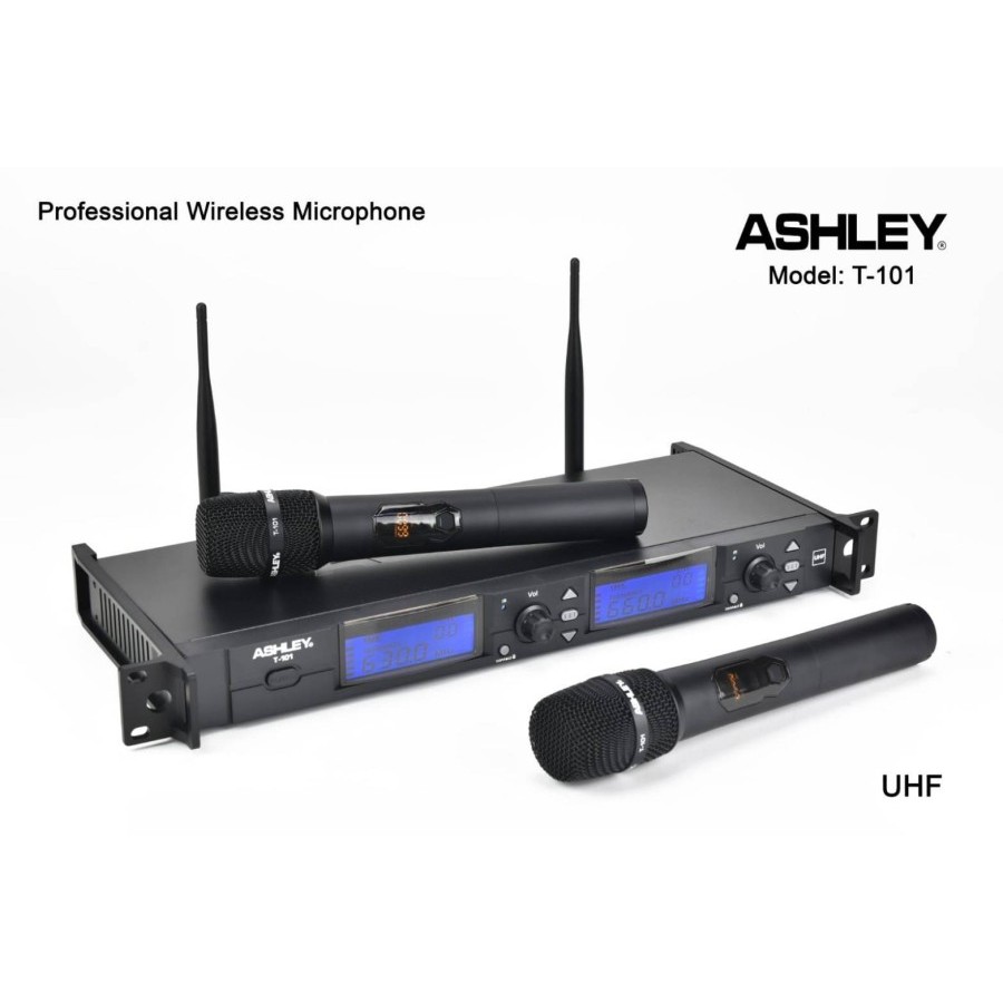 Jual mic wireless ashley t101 t 101 original | Shopee Indonesia