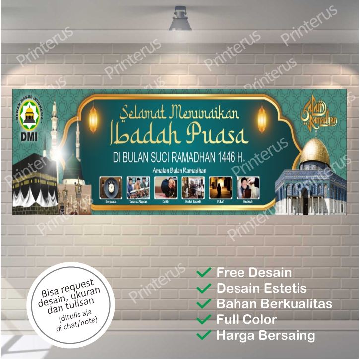 Jual Spanduk Marhaban Yaa Ramadhan – Banner Selamat Datang Bulan Puasa ...