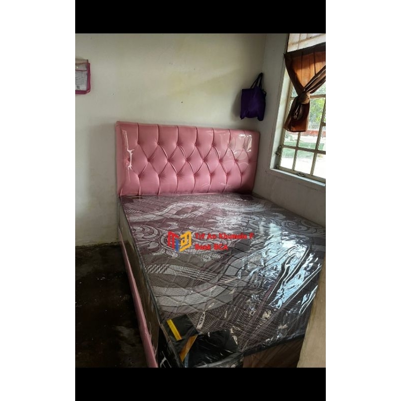 Jual MEGA JAYA full set difan +matras kasur ansel springbed | Shopee ...