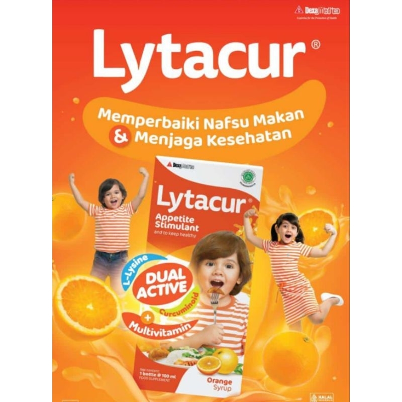Jual lytacur Syrup vitamin penambah nafsu makan dan menjaga kesehatan ...