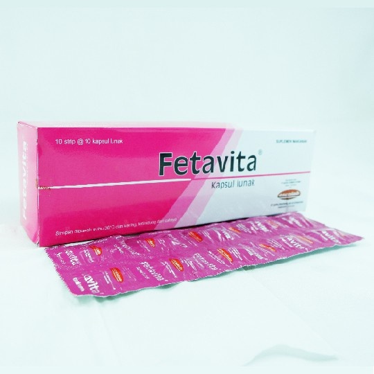 Jual Fetavita Tablet (per Strip) | FETAVITA SOFTCAP 100S | Shopee Indonesia