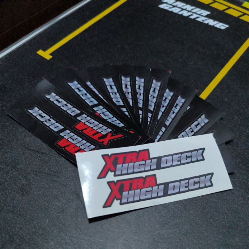 Jual Sticker Miniatur Bus Basuri Xtra High Deck | Shopee Indonesia