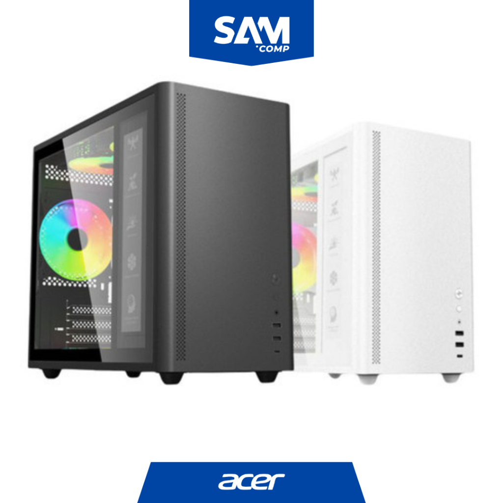 Jual Acer U351 ITX M-ATX Casing Case Komputer - Black / White | Shopee ...