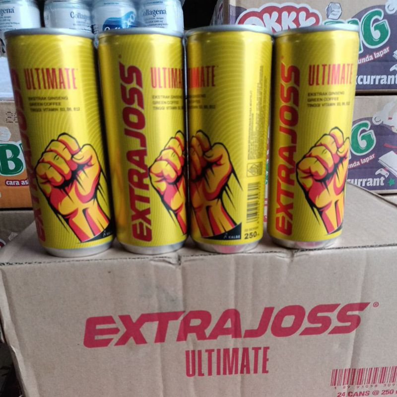 Jual EXTRAJOSS KALENG 250ML DUS ( 24 KALENG ) | Shopee Indonesia
