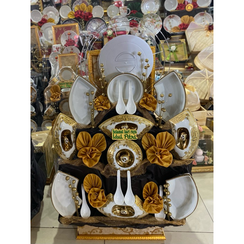 Jual parcel tea set/parcel cangkir/parcel piring tatakan/parcel pecah ...