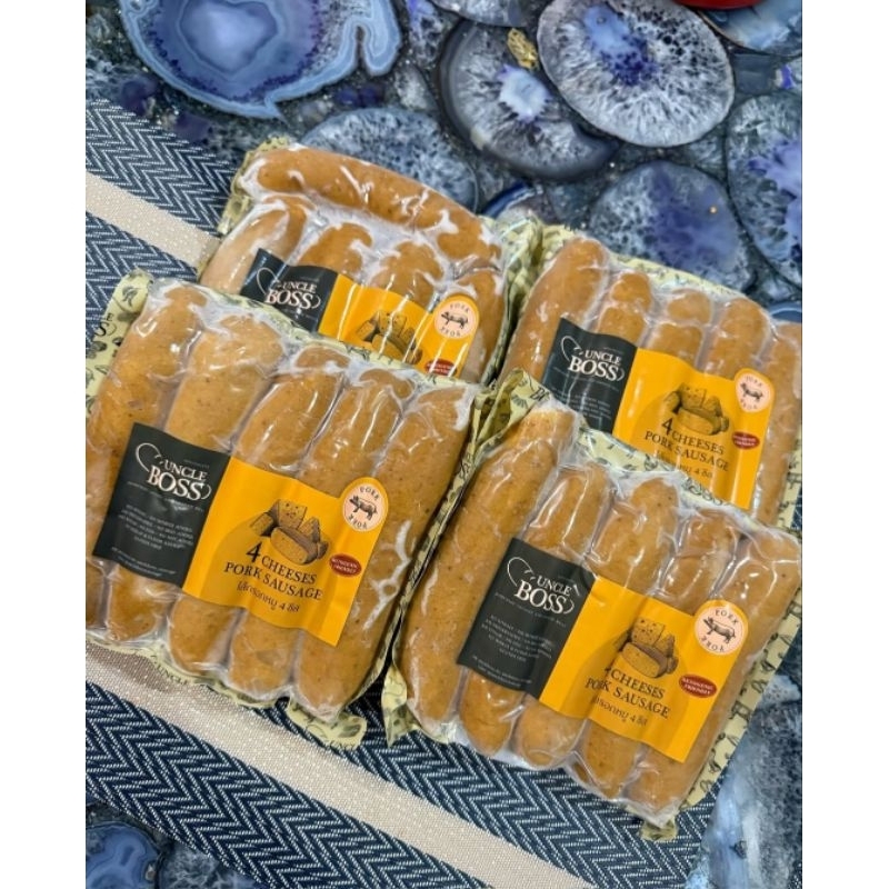 Jual sosis uncle boss non halal pork & halal beef ready stock | Shopee ...
