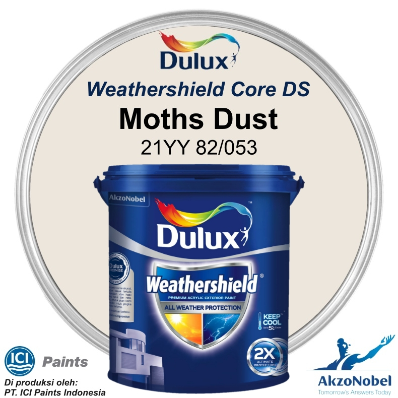 Jual CAT DULUX WEATHERSHIELD 2.5 LT - MOTHS DUST 21YY 82/053 | Shopee ...