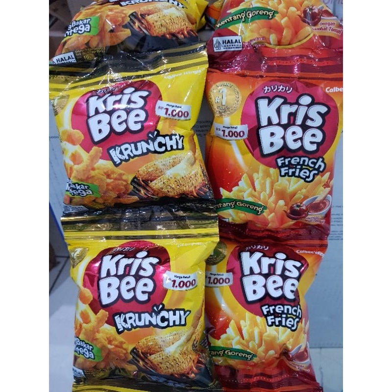 Jual Snack Krisbee Kris bee French Fries Kentang Goreng Jagung Bakar ...