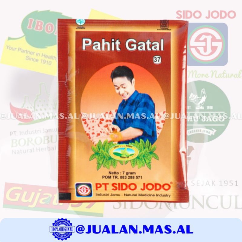 Jual SIDO JODO - JAMU PAHIT GATAL / GATEL (ISI 10 SACHET) | Shopee ...