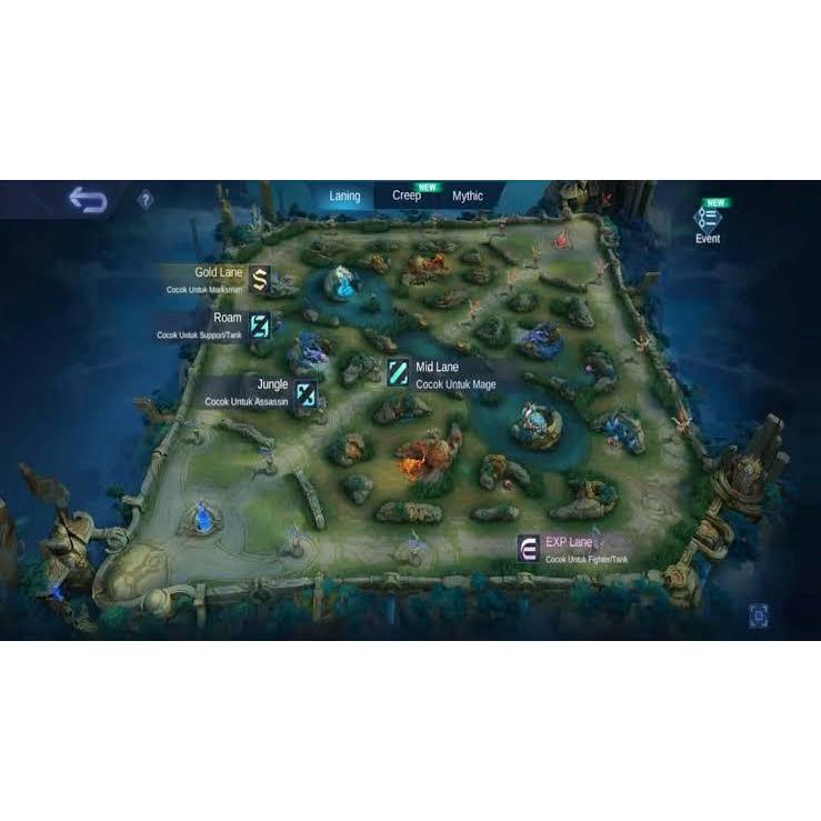 Jual CETAK POSTER SPANDUK BANNER MAP PETA MOBILE LEGENDS MAP ML MAP ...