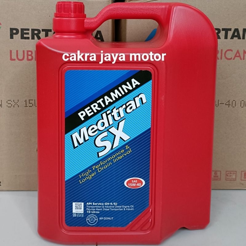 Jual Oli Meditran SX 10Liter SAE 15W-40 Oli Mesin Diesel | Shopee Indonesia