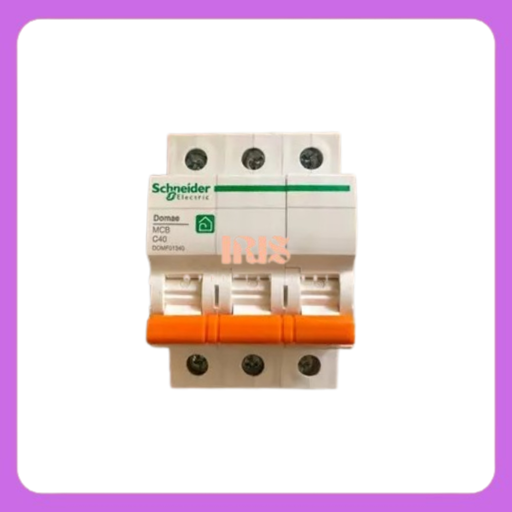 Jual {IRIS} MCB New Domae Schneider 3P 6kA 6A 10A 16A 20A 25A 32A 40A 50A 63A 3 Phase Original ...