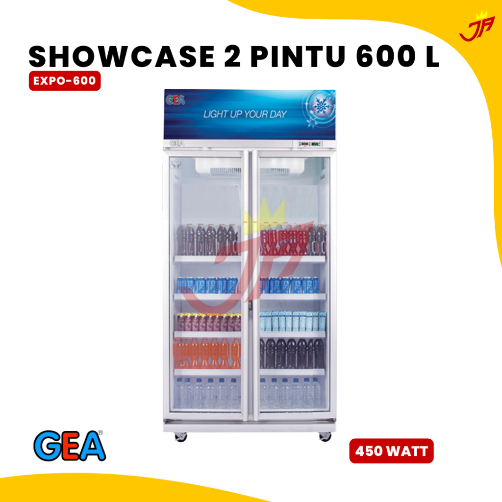 Jual GEA Showcase EXPO-600AH/CN/ Expo-600/Showcase 2 Pintu 600 liter ...