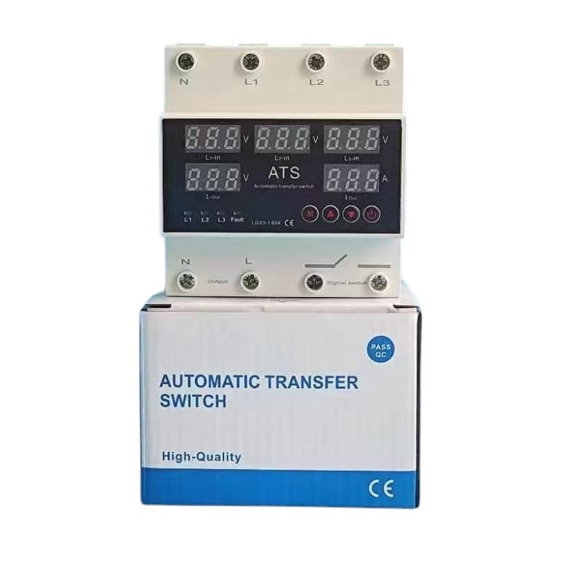Jual automatic transfer switch ATS digital 3P 63A saklar pindah arus ...