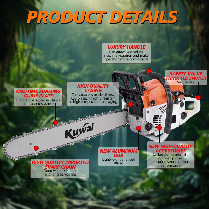 Jual Mesin Potong Kayu 58CC 20/22/24" Chainsaw 2Tak Untuk /Gergaji Mesin/Mesin Gergaji Kayu ...