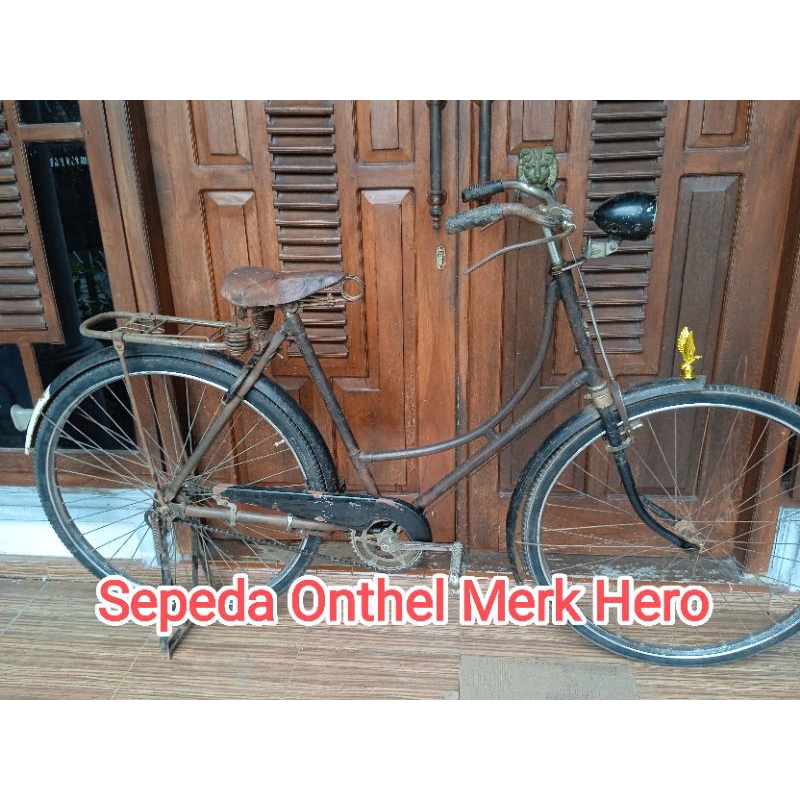 Jual Sepeda Onthel Merk Hero Ladies | Shopee Indonesia
