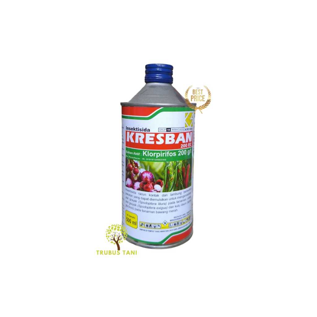 Jual Insektisida Kresban -mengandung bahan aktif klorpirifos. | Shopee ...