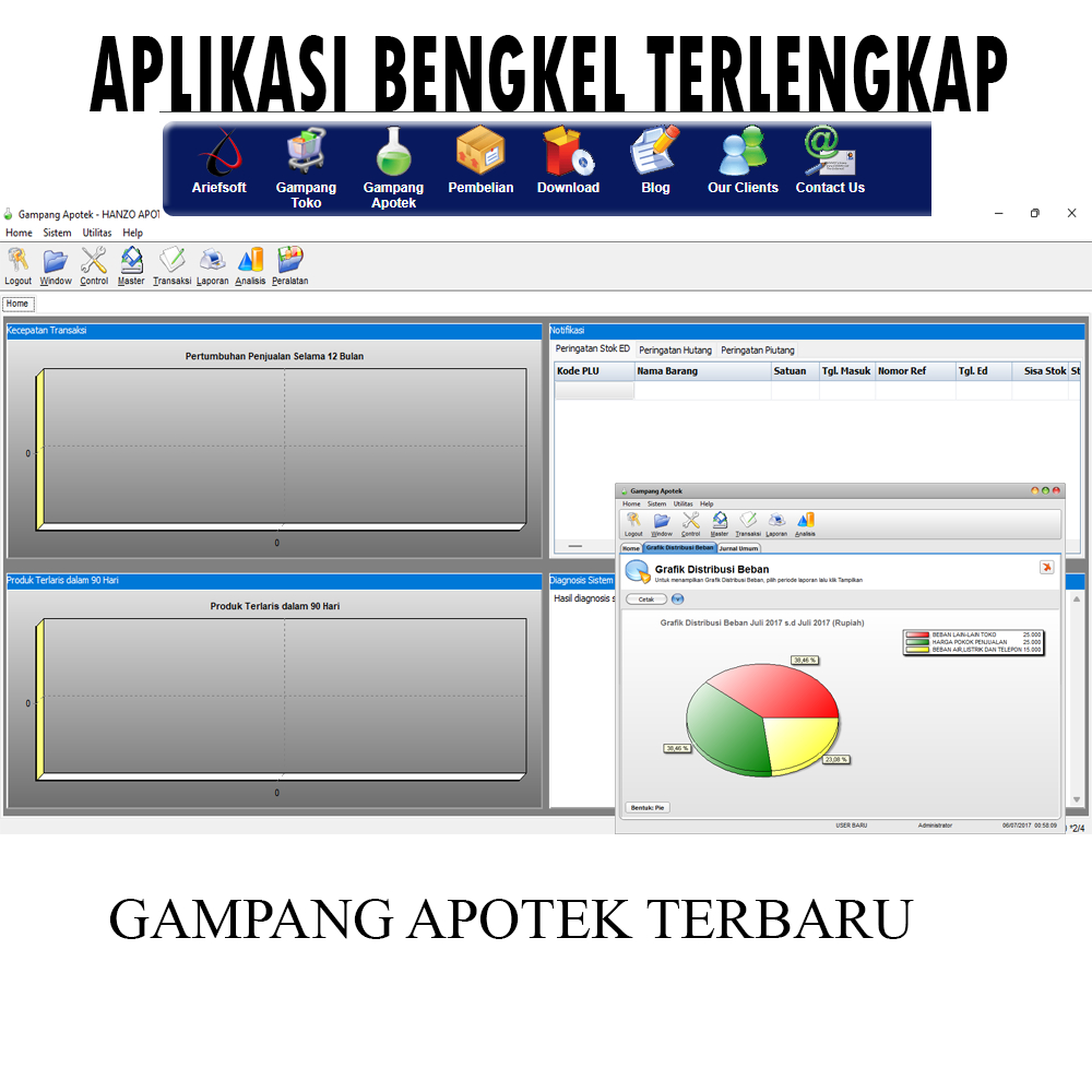 Jual Software Aplikasi BENGKEL MOBIL MOTOR | Shopee Indonesia