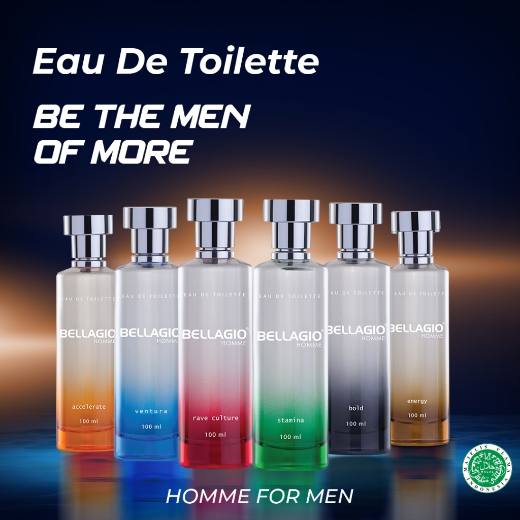 Jual Bellagio Homme Eau de Toilette 100ml Spray Cologne All Variant ...