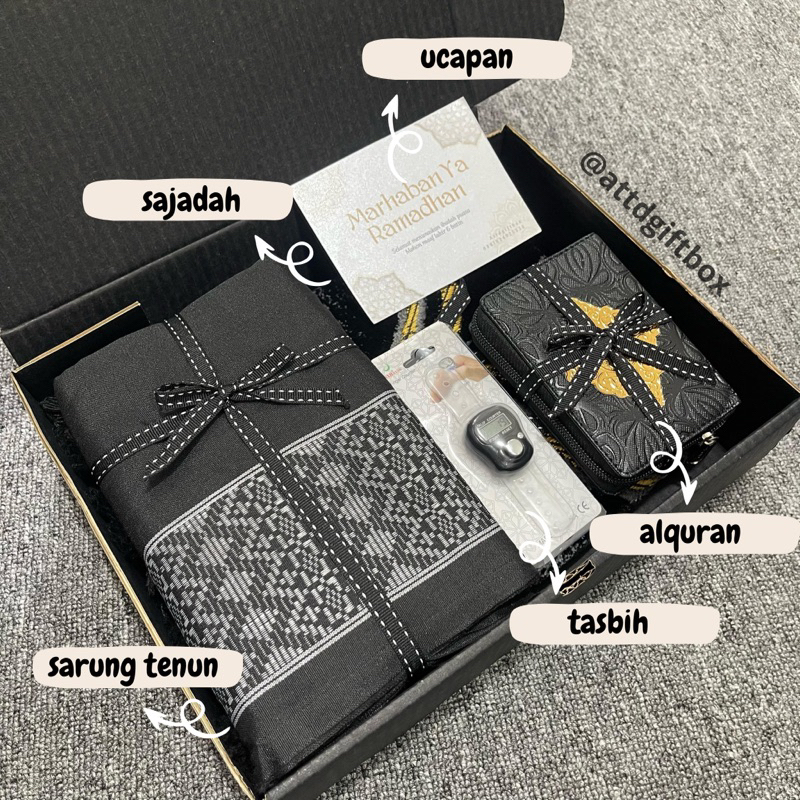 Jual ATTD.GIFTBOX HAMPERS HADIAH RAMADHAN HAMPERS RAMADHAN [SAJADAH ...