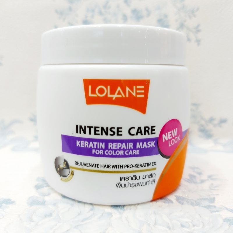 Jual LOLANE INTENSE CARE KERATIN REPAIR MASK 200G | Shopee Indonesia
