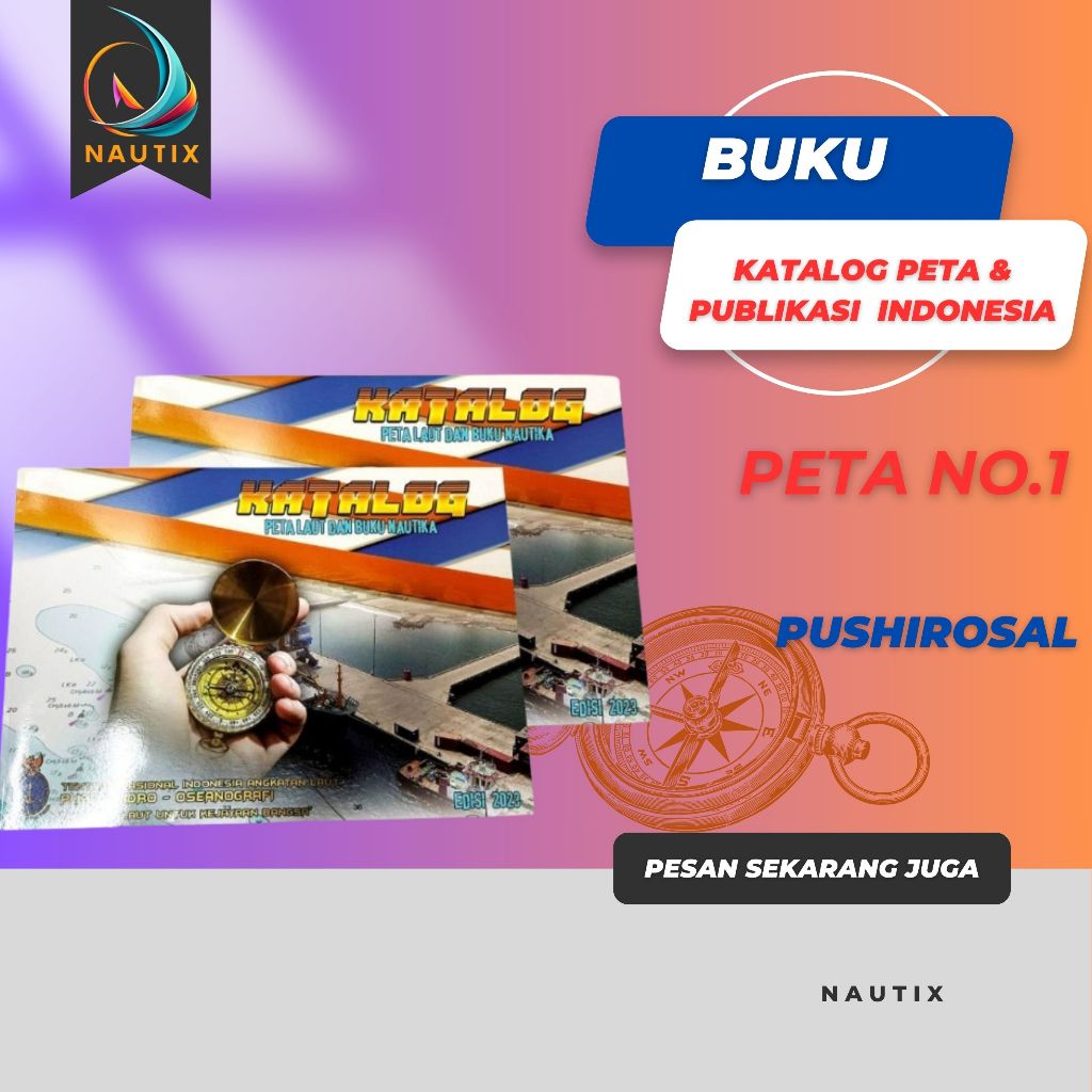 Jual KATALOG PETA DAN PUBLIKASI LAUT INDONESIA – PUSHIDROSAL | Shopee Indonesia