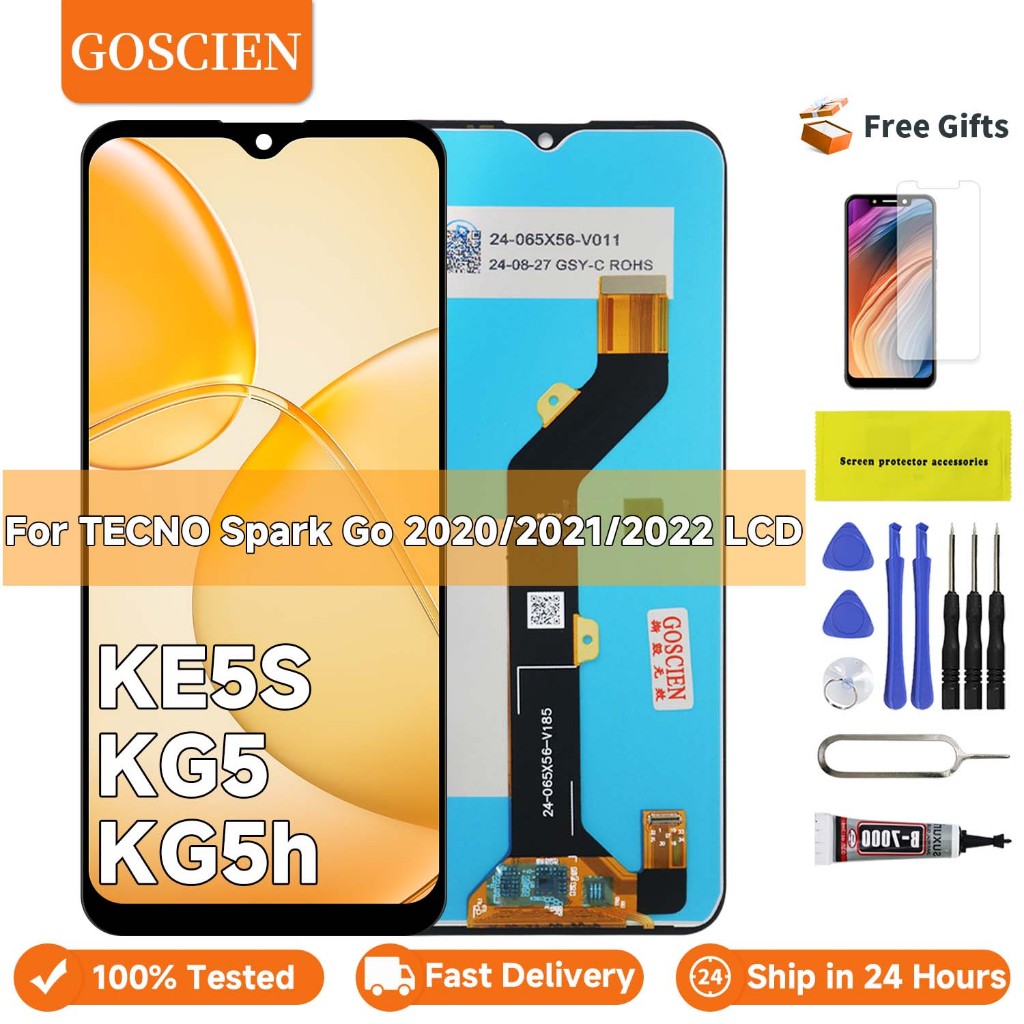Jual Tools + Frame LCD TOUCHSCREEN TENCO Spark Go 2020 2021 2022 KE5S KG5 KG5h LCD DISPLAY ...