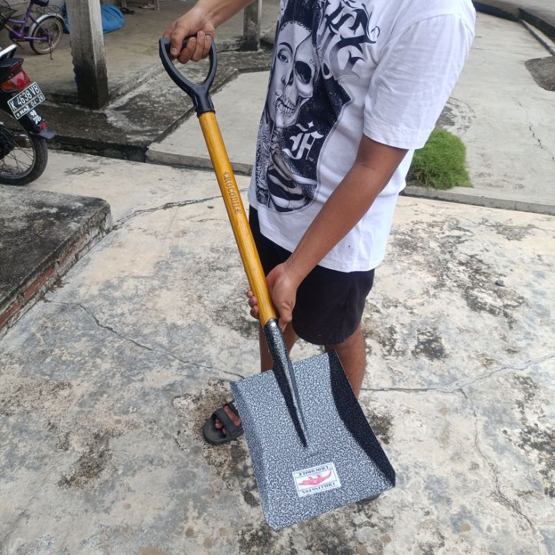 Jual New Sekop Tanah pasir - Sekop baja asli cap crocodile - sekop alat ...