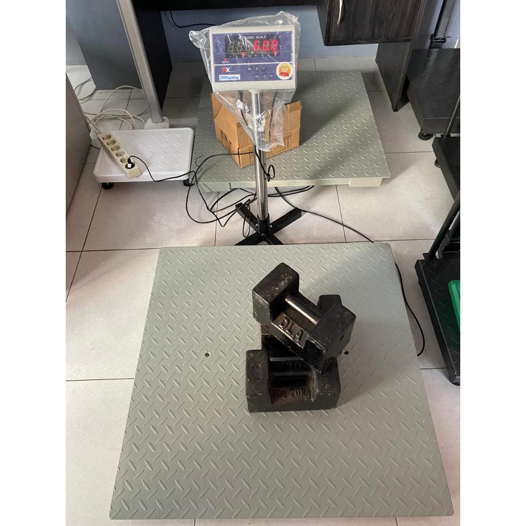 Jual Timbangan Lantai Floor Scale Merk FixScale Type SAE Uk. Platform ...