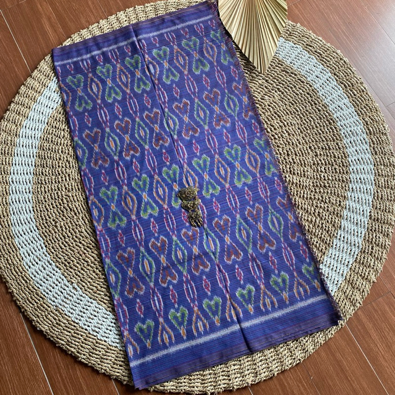 Jual KAIN TENUN ENDEK KHAS BALI MOTIF PATRA BUNGA LURIK GRINGSING ...