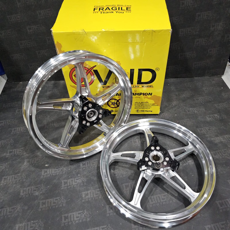 Jual VELG VND BINTANG LAUT YAMAHA NMAX NEW RING SILVER 14 x 185 215 ...
