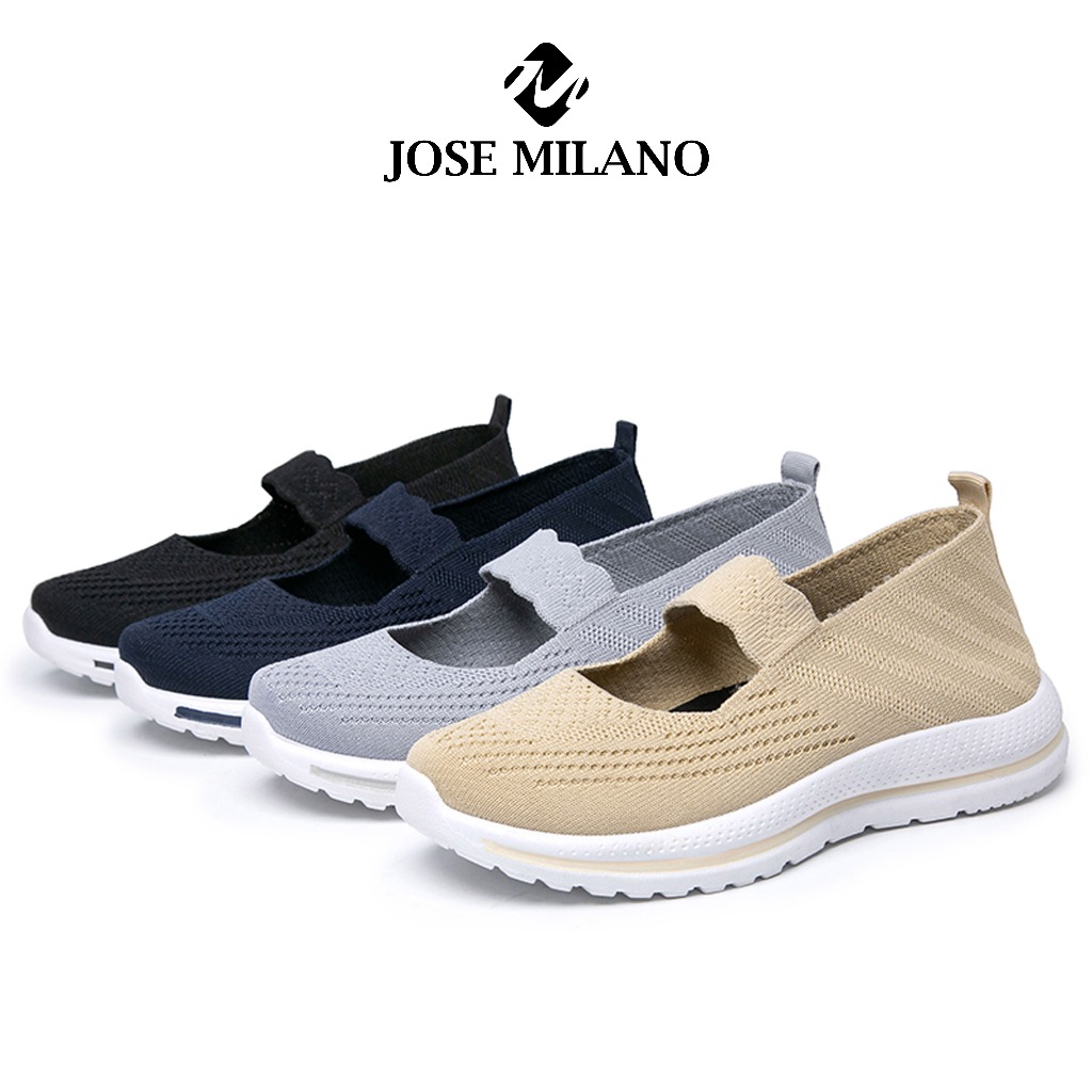 Jual JOSE MILANO JM-0161 Sepatu Flat Wanita Kerja | Shopee Indonesia