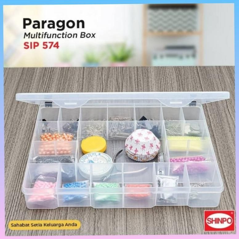 Jual Kotak Perkakas 18 Sekat Shinpo 574 Plastik / Box Container ...