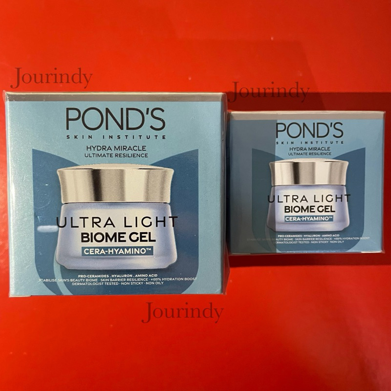 Jual PONDS HYDRA MIRACLE ULTRA LIGHT BIOME GEL - HYDRATING MOISTURIZER ...