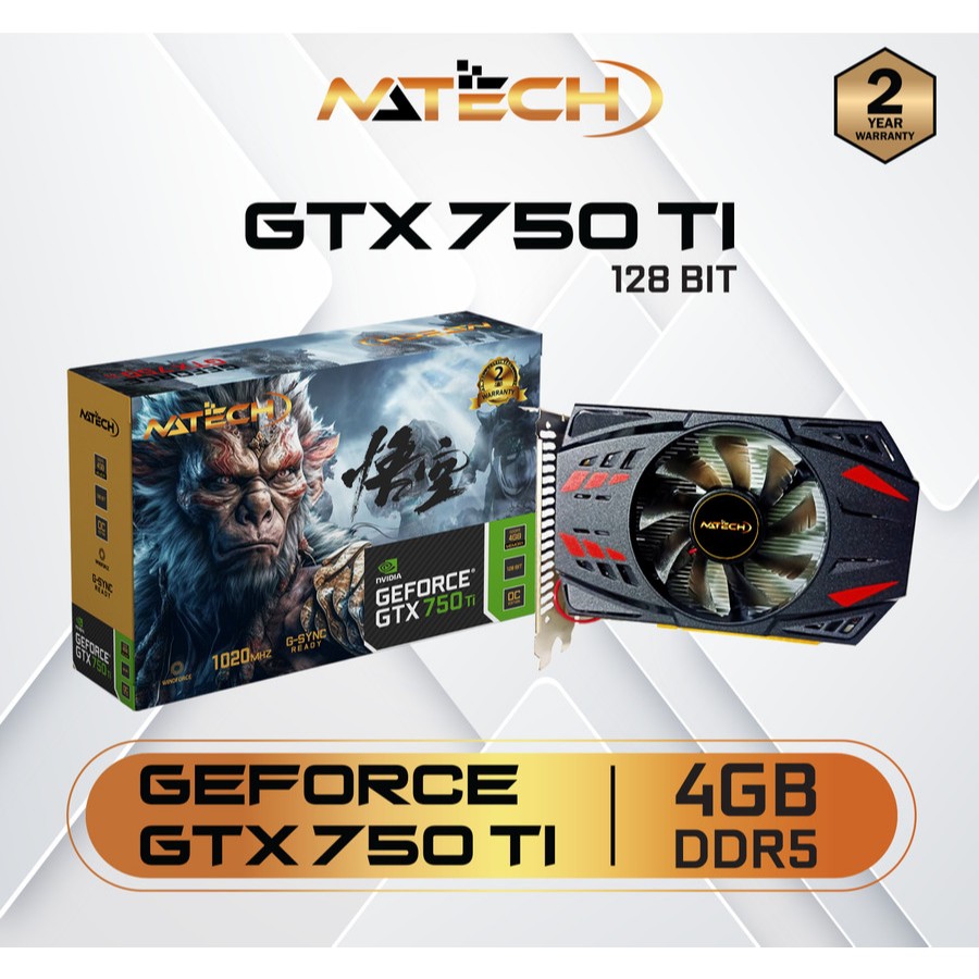 Jual VGA CARD / VGA NVIDIA GT750 / VGA GT750 / VGA NATECH GT750 LP 4GB ...