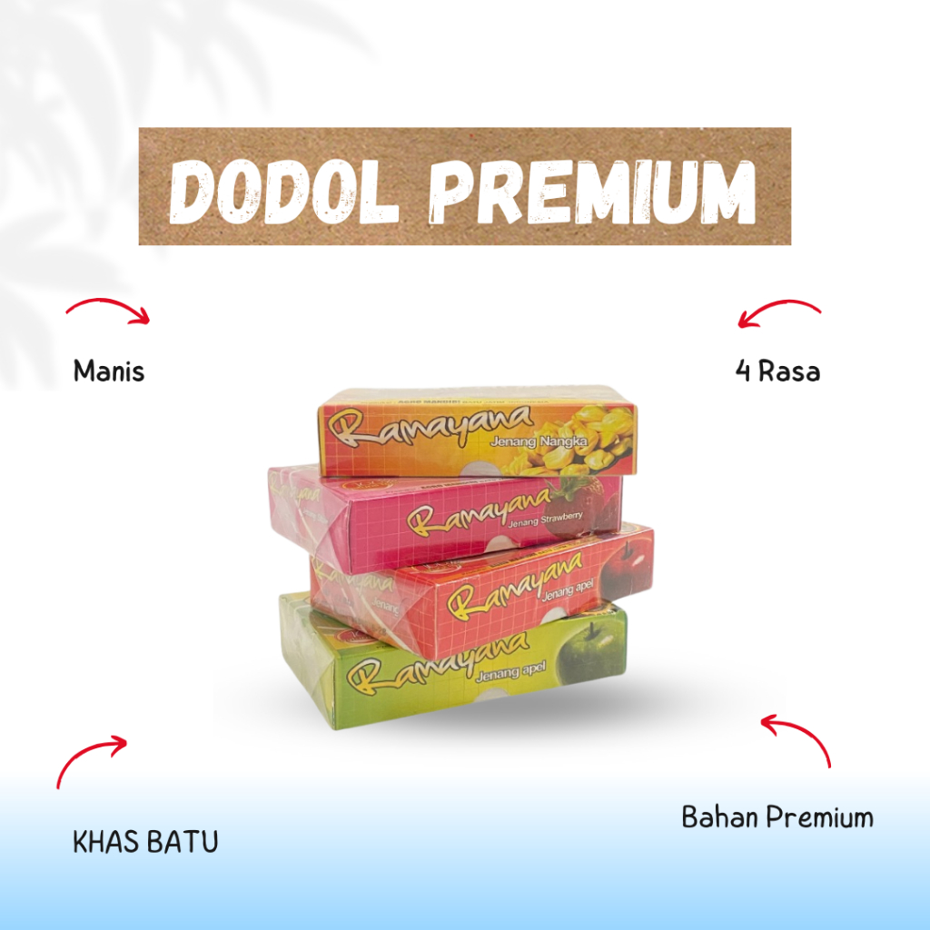 Jual DODOL PREMIUM 4 Rasa KHAS KOTA BATU | Shopee Indonesia
