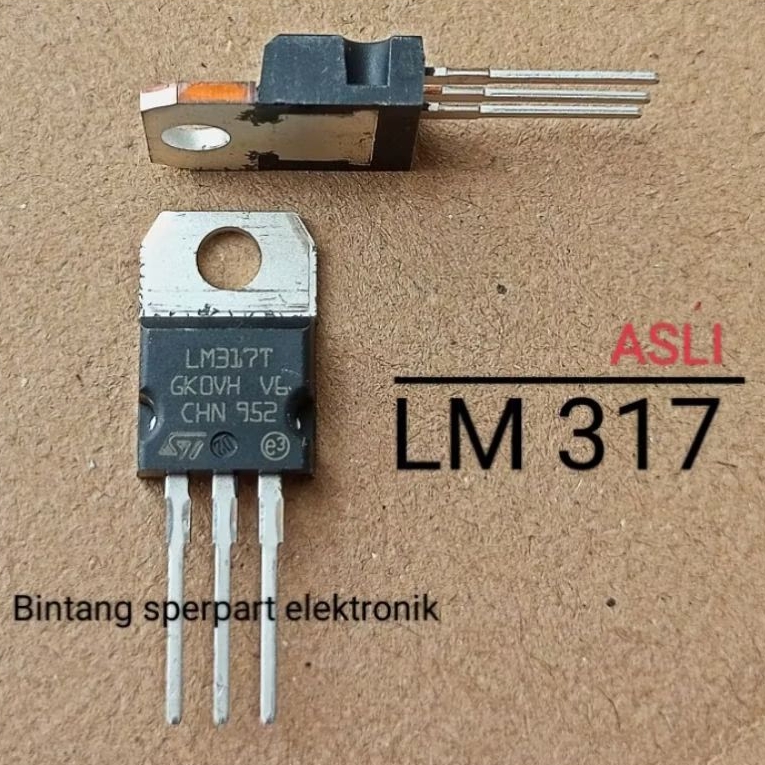 Jual LM 317 ASLI TRANSISTOR LM317 ORIGINAL TRANSISTOR LM 317 LM 317T LM317T IC LM317 ASLI ...