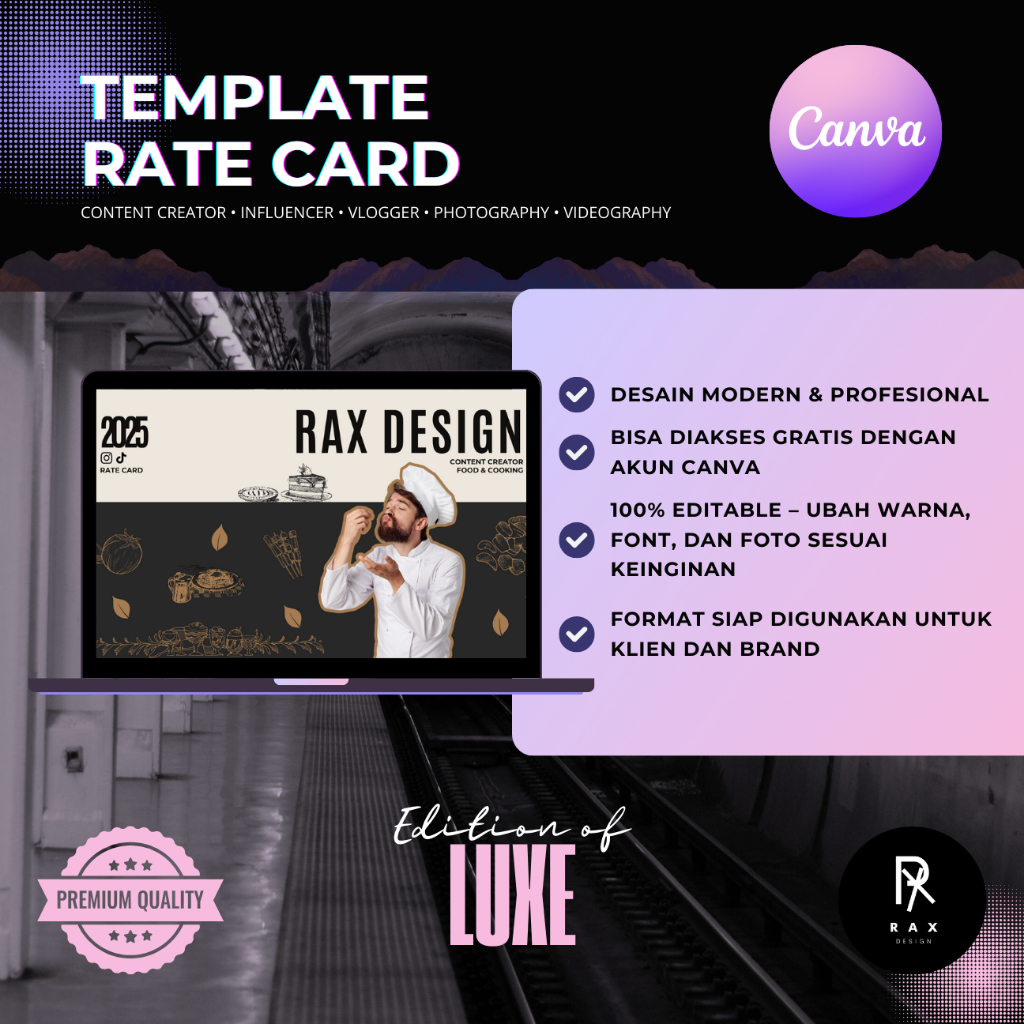 Jual Template Rate Card & Media Kit Creator - Fook | Shopee Indonesia