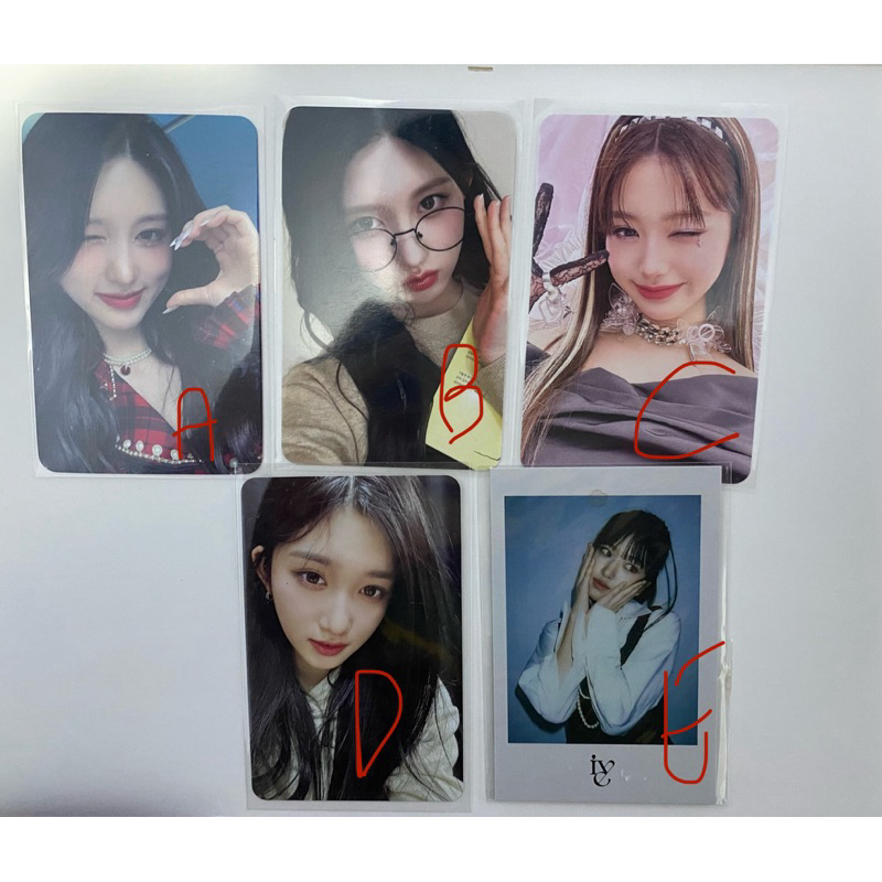 Jual wts pc photocards ive gaeul wony wonyoung yujin leeseo mine prom queens switch withmuu ...
