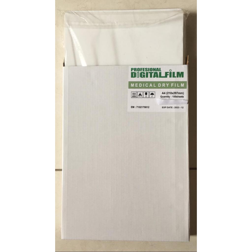Jual Film Inject A4 untuk CR/DR Film putih (White Inkjet Film) | Shopee ...