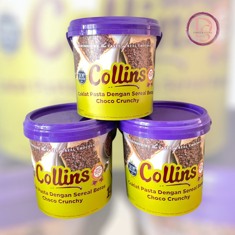 Jual [32] SELAI COLLINS CHOCO CRUNCHY ISI 1 KG | Shopee Indonesia