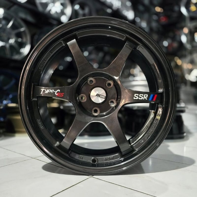 Jual velg racing mobil r18 SSR TYPE C LEBAR 8,5 ET 22 ring 18 cocok untuk mobil Innova reborn ...