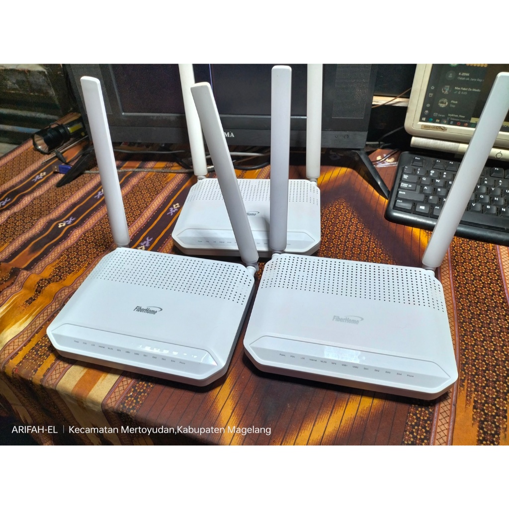 Jual Router Modem GPON Fiberhome HG6145F Dualband | Shopee Indonesia