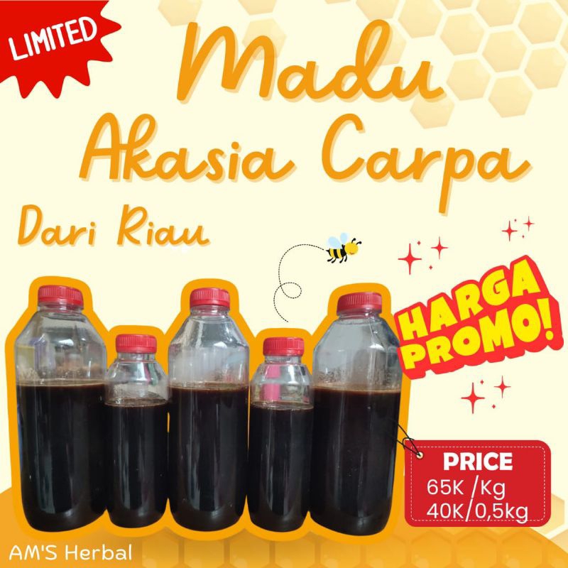 Jual Madu Akasia Carpa Riau 1KG | Shopee Indonesia