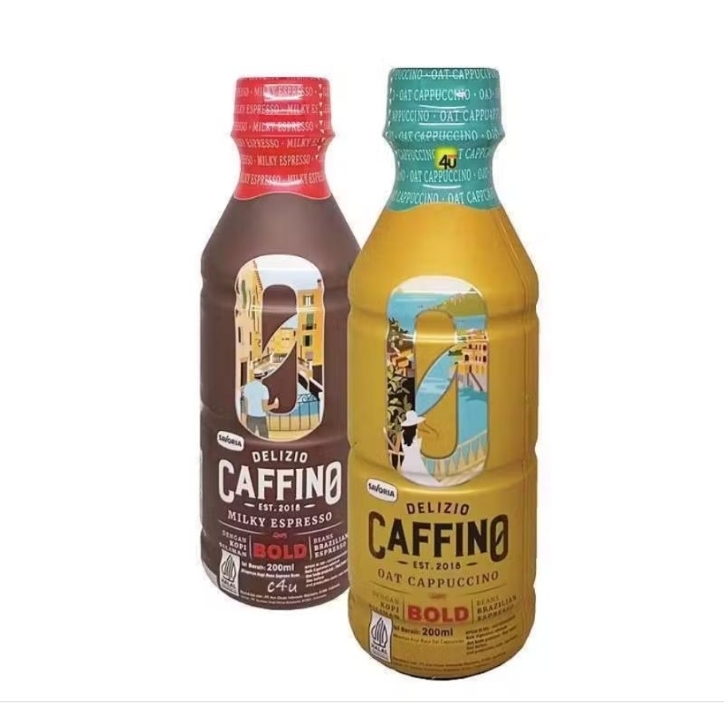 Jual CAFFINO OAT BOTOL 200ML (ISI 1 BOTOL) | Shopee Indonesia