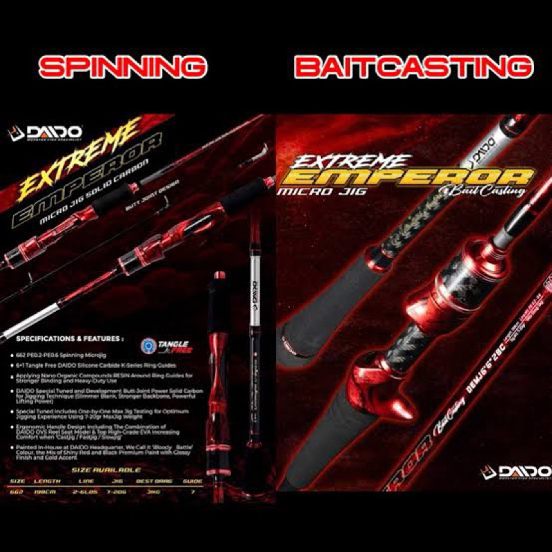 Jual ROOD DAIDO EMPEROR MICRO JIG | Shopee Indonesia