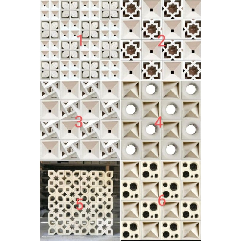 Jual roster beton/roster minimalis/roster modern/roster lubang angin ...