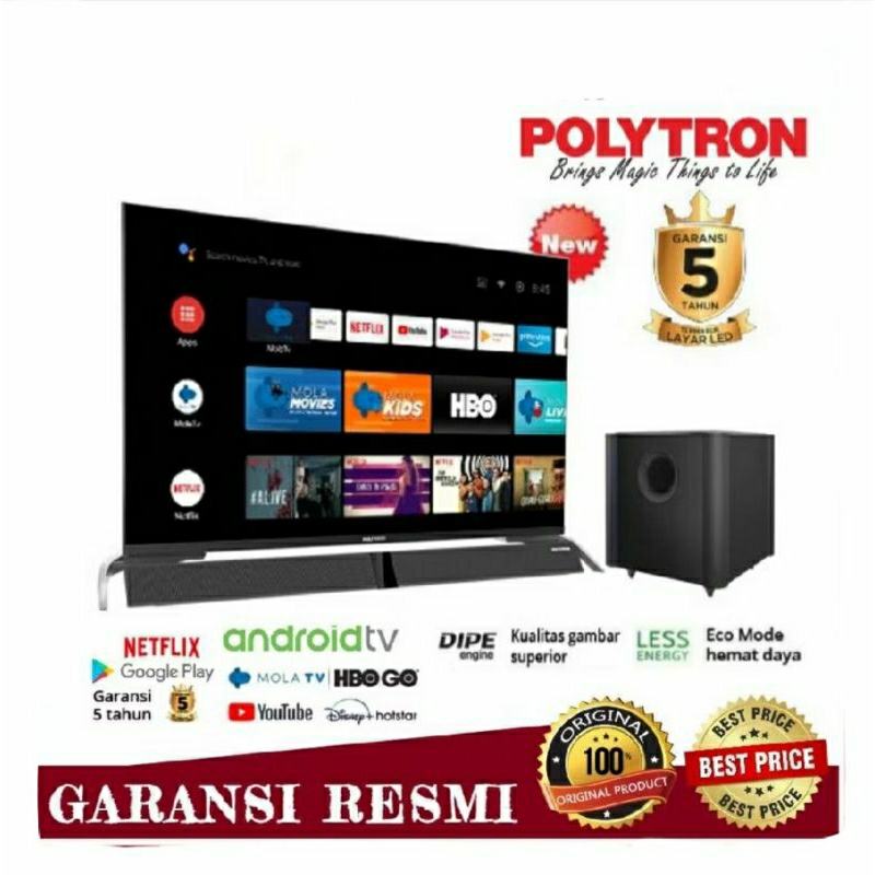 Jual LED POLYTRON 32 BG9058 ANDROID TV/POLYTRON ANDROID TV 32BG9058/TV POLYTRON ANDROID 32INCH ...