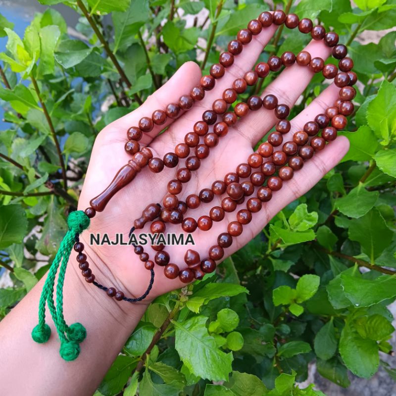 Jual Tasbih 99 kaukah kokka rumbai hijau | Shopee Indonesia